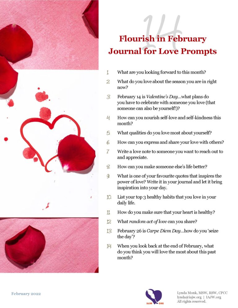 Monthly Journal Prompts Archives | The International Association for ...