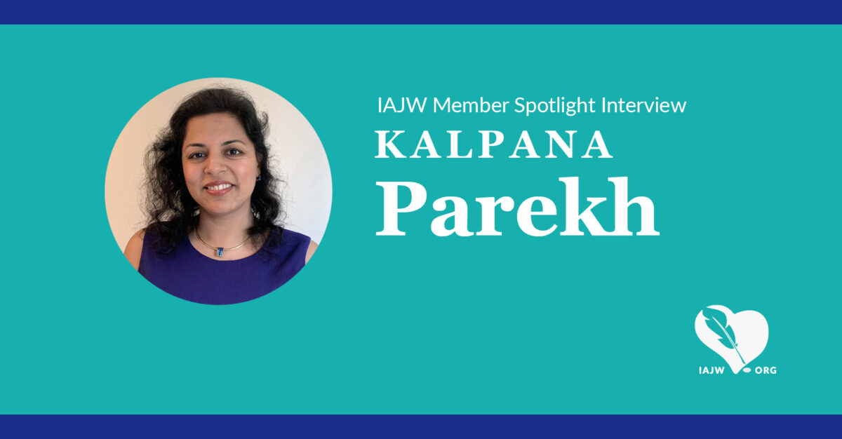 Kalpana Parekh - IAJW Member Spotlight Interview | The International Association for Journal Writing